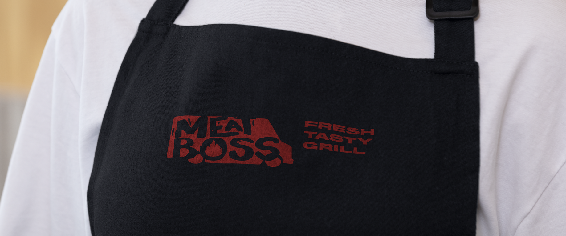 Meat Boss — сочный горячий логотип для BBQ на колесах | Orlova Agency ...